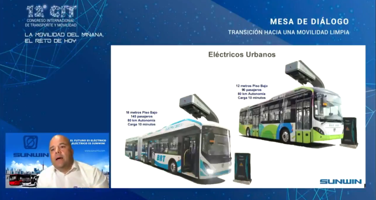 Sunwin Bus, listo con tecnología eléctrica para México | Autotransporte.mx